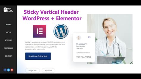 How To Make A Sidebar Menu In Wordpress Using Elementor No Plugin Or Code Required Youtube