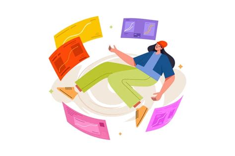 digital data management and visualization concept illustrations ft data and analytics envato