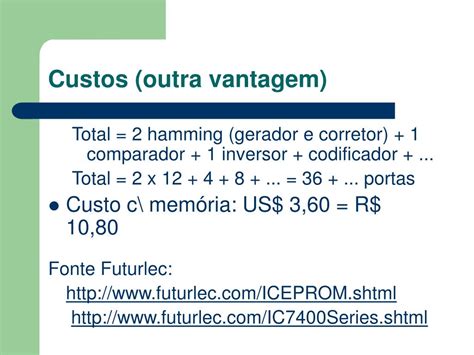 Ppt Sec Single Error Correction Código De Hamming Powerpoint Presentation Id 5575136