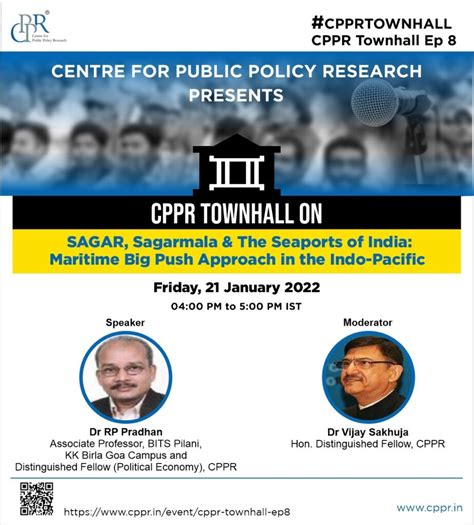 Events Centre For Public Policy Research Cppr