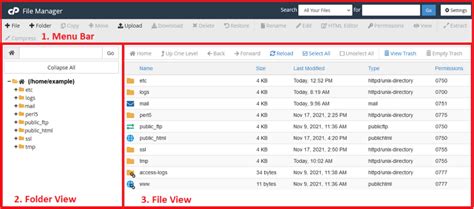 Exploring The Cpanel File Manager A Users Guide Web Hosting Malaysia Server Cloud Domain