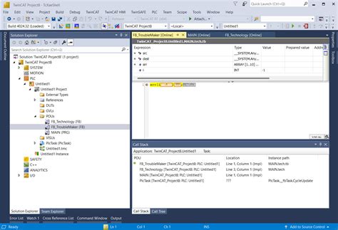 Did You Know Twincat Has A Callstack Hello Twincat