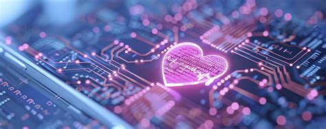 홀로그램 디지털 하트 아이콘과 빛나는 회로 기판을 갖춘 미래형 스마트폰 기술 디지털 마더보드 배경 일러스트 및 사진 무료 다운로드 Pngtree