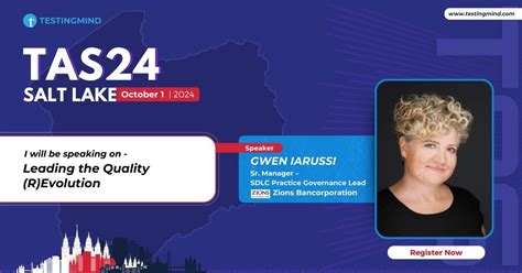 Testingmind On Linkedin Qualityrevolution Testautomation Leadership Saltlakeevents Techsummit…