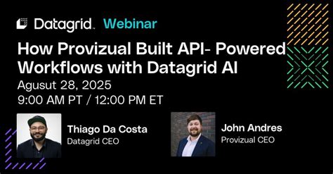 How Provizual Uses Datagrid And Ai To Improve Construction Data Management Datagrid Ai Posted