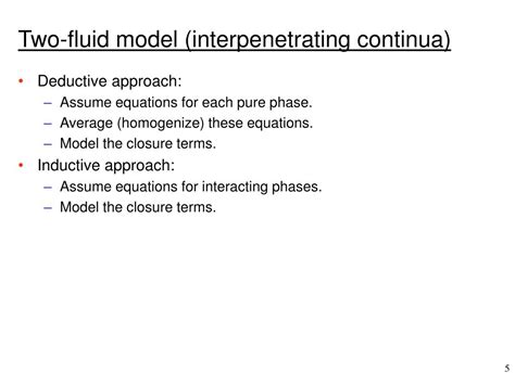PPT Lecture Eulerian Flow Modeling Applied Computational Fluid Dynamics PowerPoint