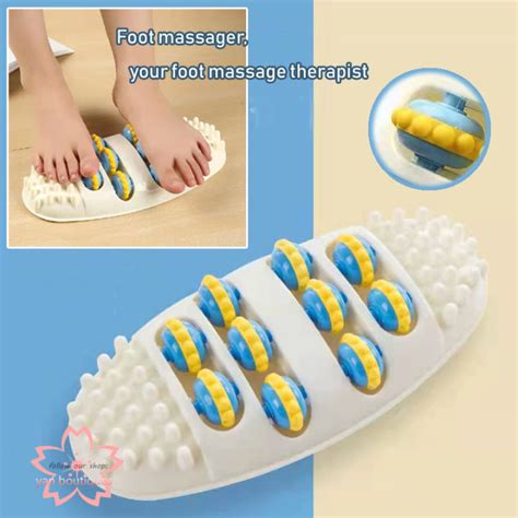 Foot Roller Massager Reflexology Hand Foot Back Body Therapy Foot