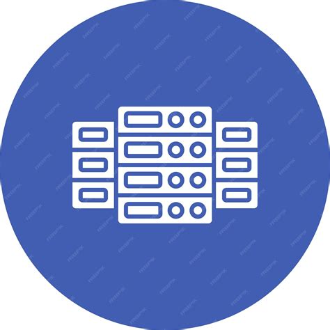 Premium Vector Data Center Icon
