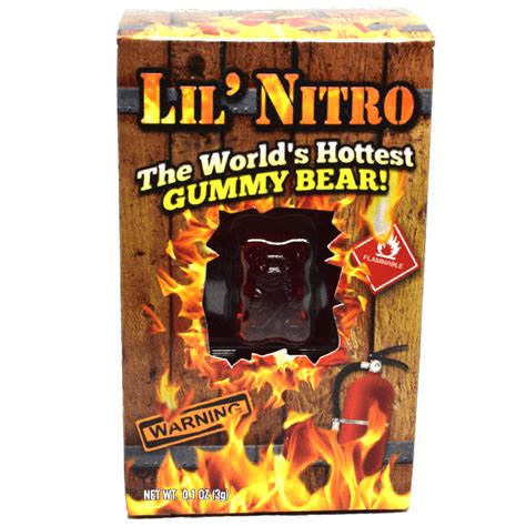 Lil Nitro The Worlds Hottest Gummy Bear • Rustlin Robs Gourmet Texas