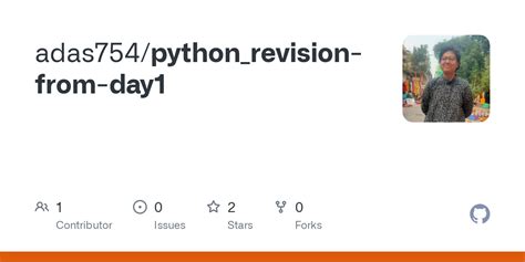 github adas754 python revision from day1