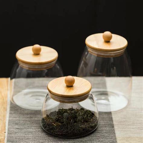 透明玻璃茶叶罐密封罐调料储存罐花茶罐子小号红茶瓶子带盖收纳盖 阿里巴巴