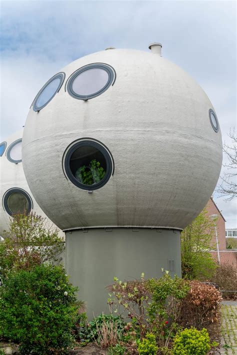 Bowling Ball Or Bulb Or Bullet Houses Bolwoningen Netherlands