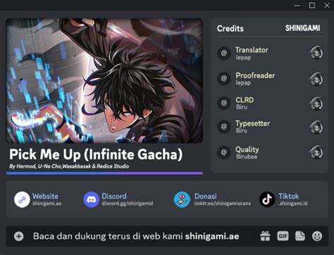 Komik Pick Me Up, Infinite Gacha Chapter 118 Bahasa Indonesia Bahasa ...