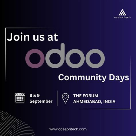 Odoo Odooerp Odoodevelopment Development Community Ahmedabad