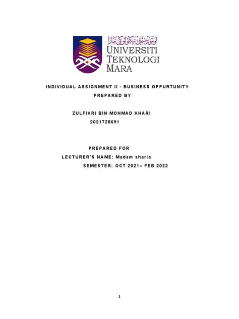 individual assignment ii pdf foods food and drink