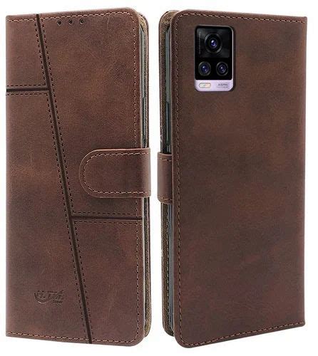 Black Leather Mobile Flip Cover At Rs In Mumbai Id