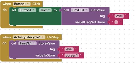 Save The Current Screen On Exit App Mit App Inventor Help Mit App