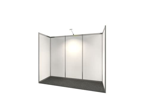 Olympic Party Hire Octanorm Booth Open