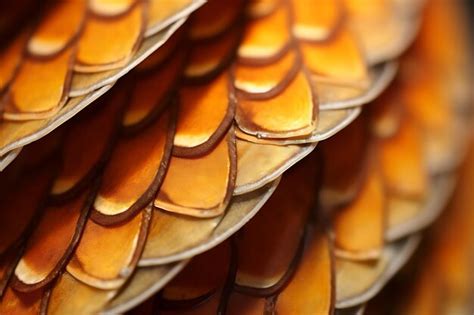 Premium Photo Photo Of Macro Of A Fish Scale Macro Photography