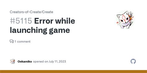 Error While Launching Game · Issue 5115 · Creators Of Createcreate
