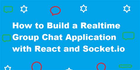 How To Build A Realtime Group Chat Application With React And Dev Community