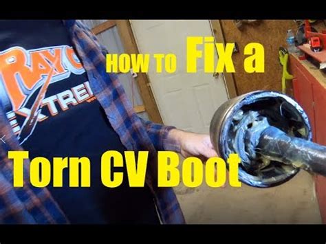 How to Fix your TORN CV BOOT - YouTube