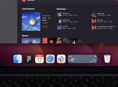 ชมภาพแนวคิด เมื่อ Dynamic Island มาอยู่บน Mac ใช้พื้นที่ Dock ให้เป็น