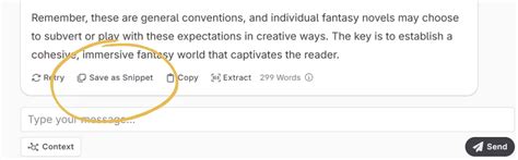 The Chat Interface Chat Novelcrafter