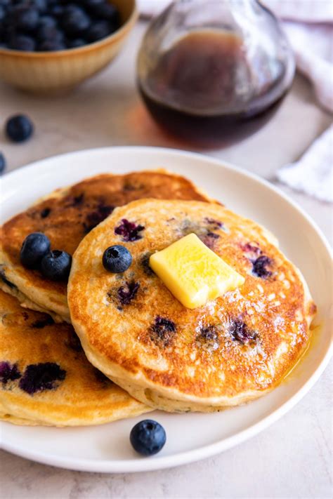 Blueberry Pancakes Recipe Kristines Kitchen