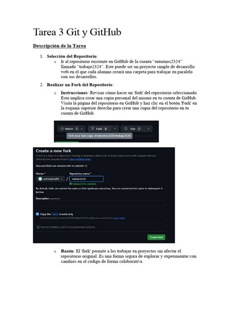 Tarea 3 Git Y Github Pdf Tecnologías De La Información Ciencias De La Computación