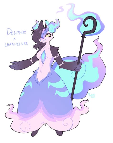 Delphox X Chandelure On Toyhouse
