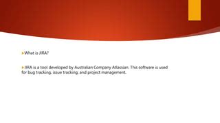 Jira Ppt Pptx