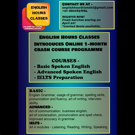 English Hours Classes