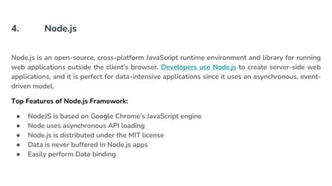 9 Best Javascript Frameworks To Choose Ppt
