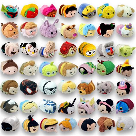 Original Disney Tsum Tsum Mini Plushies Stuffed Toys Collection 6
