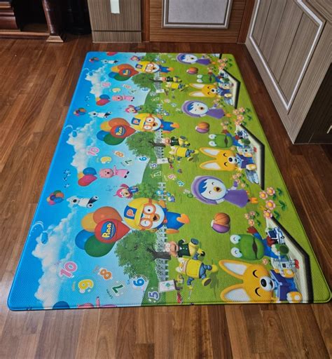 Pvc 뽀로로 양면 층간소음매트 놀이방매트 1매 쌍용동 유아동 당근 중고거래