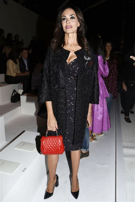 Maria Grazia Cucinotta Ermanno Scervino Show In Milan CelebMafia