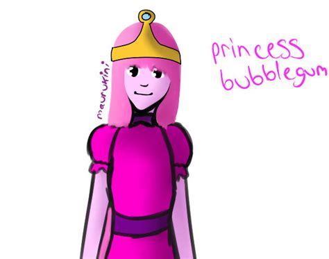 Princess Bubblegum Adventure Time By Lyzial On Deviantart