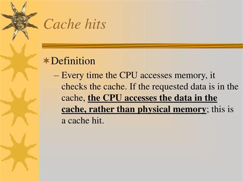 PPT Cache Performance PowerPoint Presentation Free Download ID