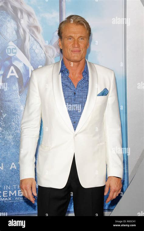 Los Angeles Usa 12th Dec 2018 Dolph Lundgren At The Premiere Of