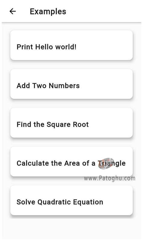 دانلود 100 Python Tutorial برنامه آموزش پایتون برای اندروید