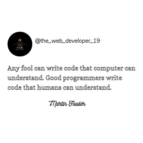 Sahil Bafanda On Linkedin Its Rightly Said By Martin Fowler That Any