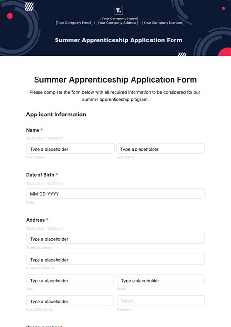 Free Loan Application Form Template To Edit Online