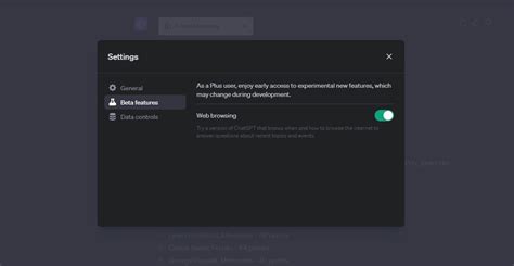 How To Turn On Chatgpts New Beta Web Browsing And Plugins Features