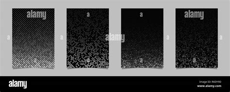 Repeating Circle Pattern Flyer Background Set Collection Stock Vector Image And Art Alamy