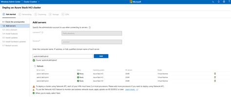 Azure Stack Hci Part Vi Using The Windows Admin Center To Deploy A Cluster This Is My Demo