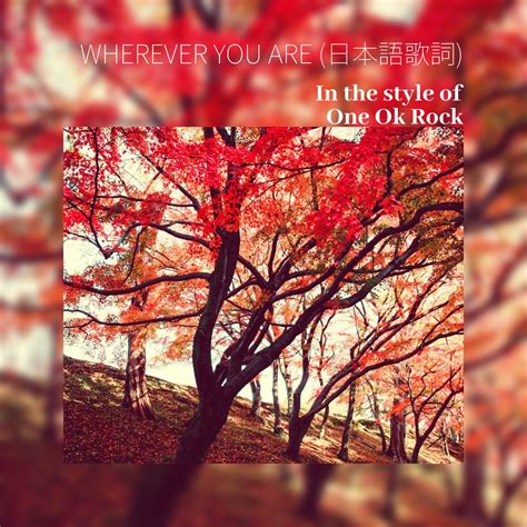 One Ok Rock ワンオクロック Wherever You Are 日本語歌詞 Karaoke Singa