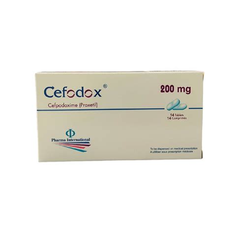 Cefodox 200mg Tablets 14 Pack Rakiza