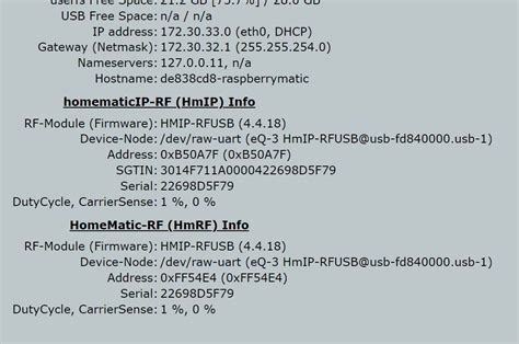 home assistant green raspberrymatic und stick hmip rfusb homematic