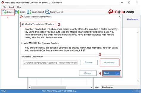 Solved How To Export Thunderbird Email To Outlook Pst